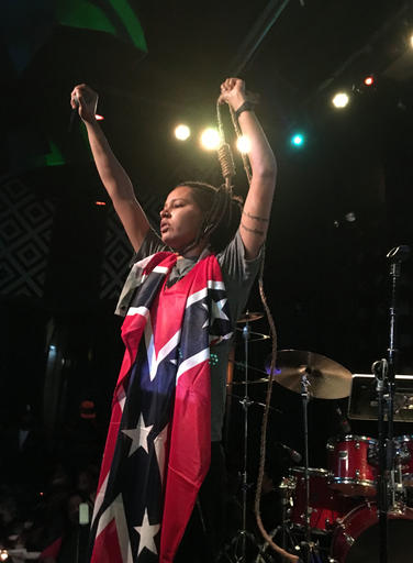 Rapper uses flag and noose to protest Confederate month – Spartan Echo