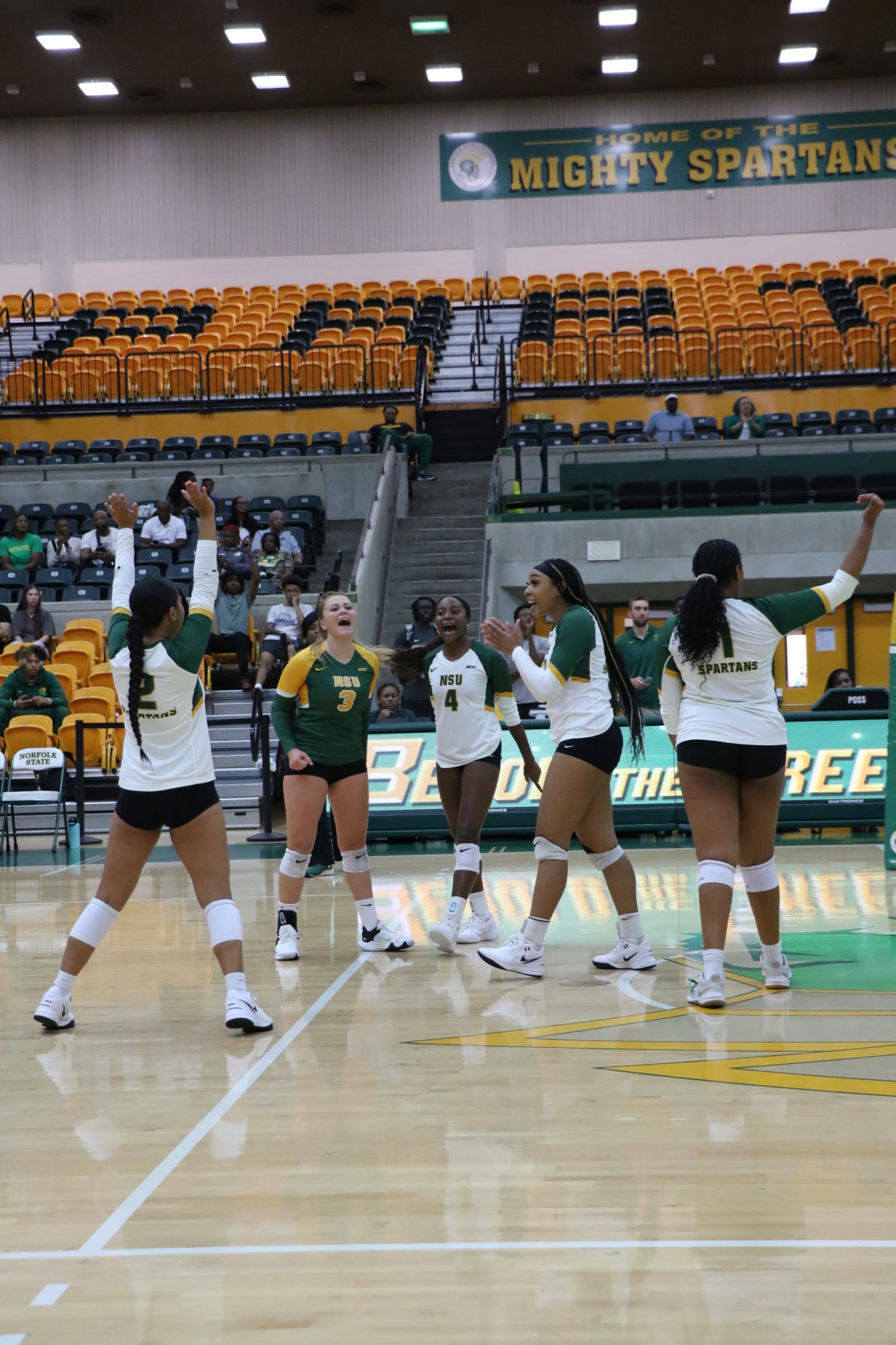 Spartan Volleyball hosts tournament and shines in season opener victory ...